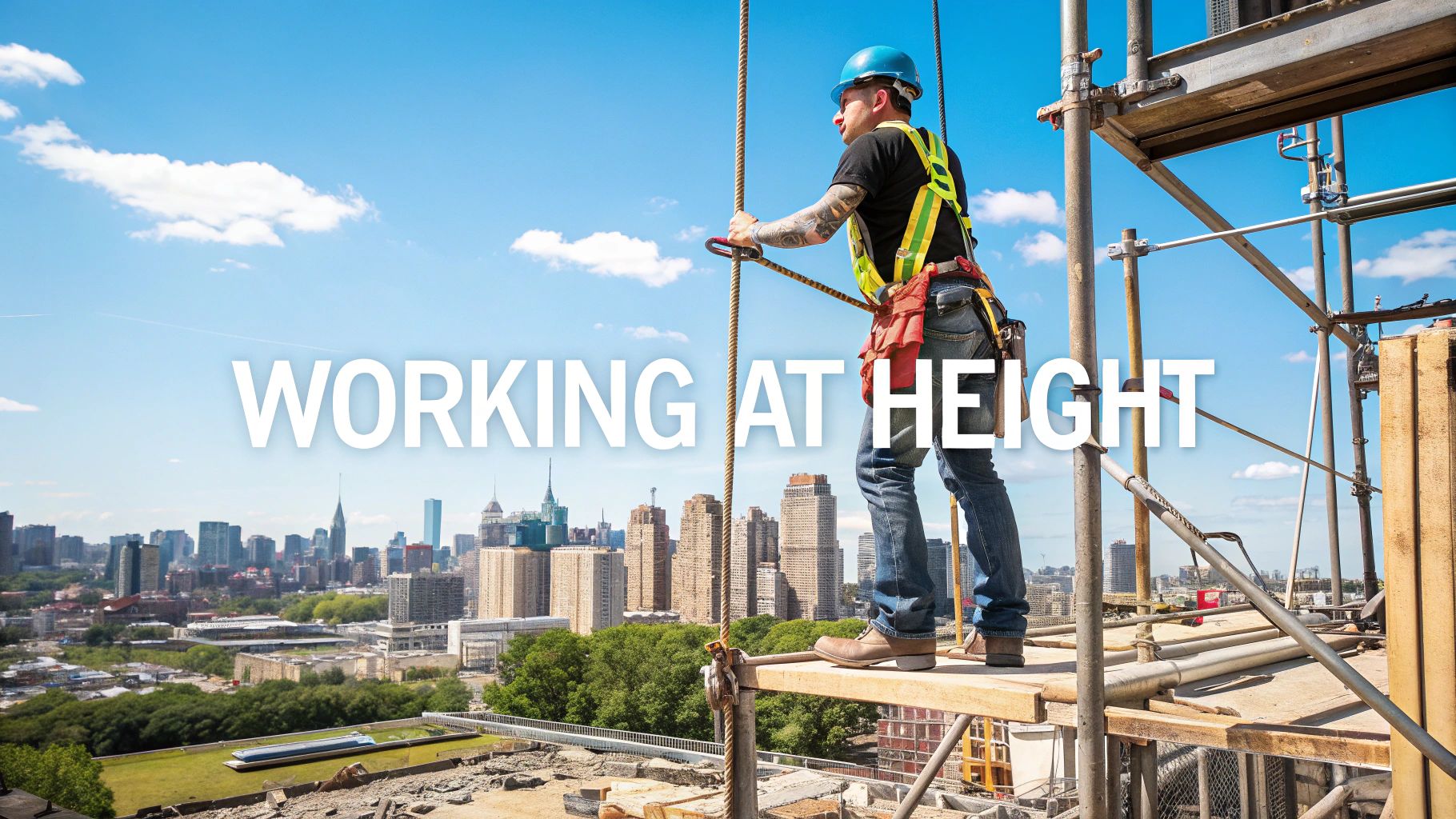 Working At Height Regulations UK Your Essential Guide