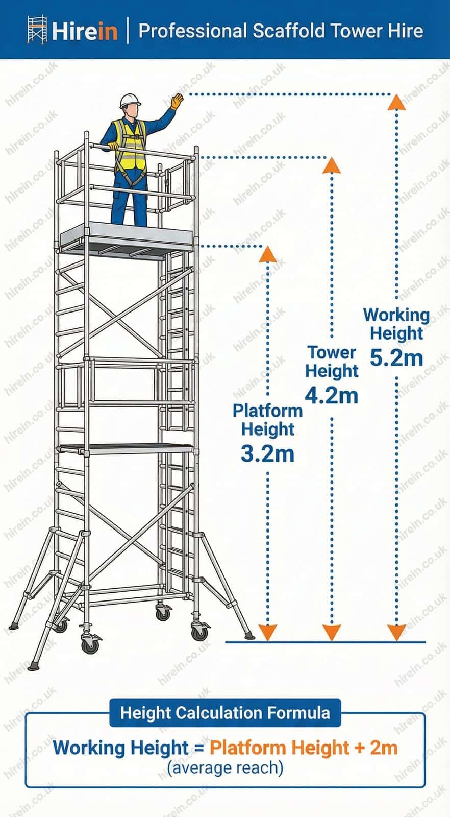 GRP Scaffold Tower Hire At £160/Week + VAT | HireIn